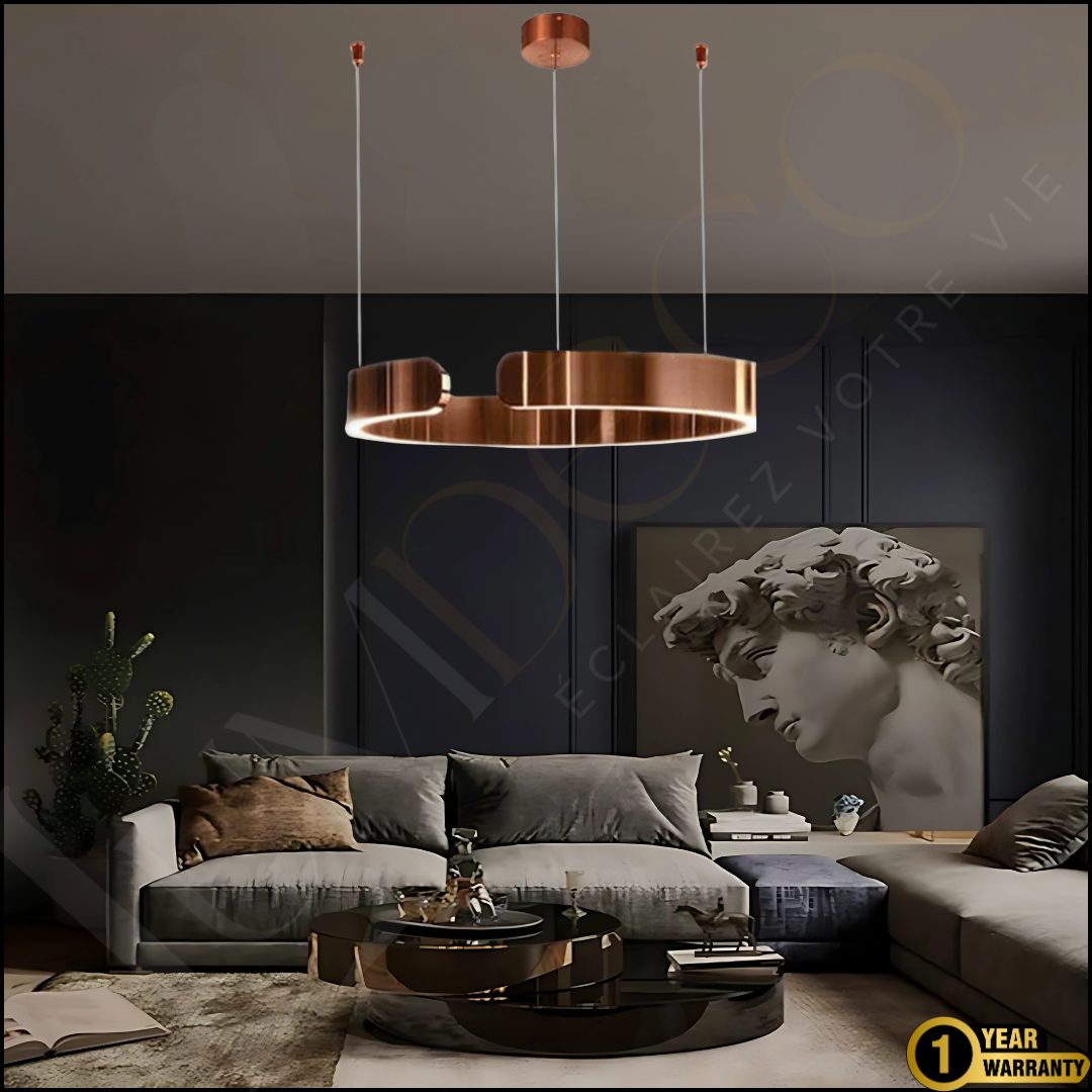 Suspension HALIOS Rose Gold - SL085 – lumdeco