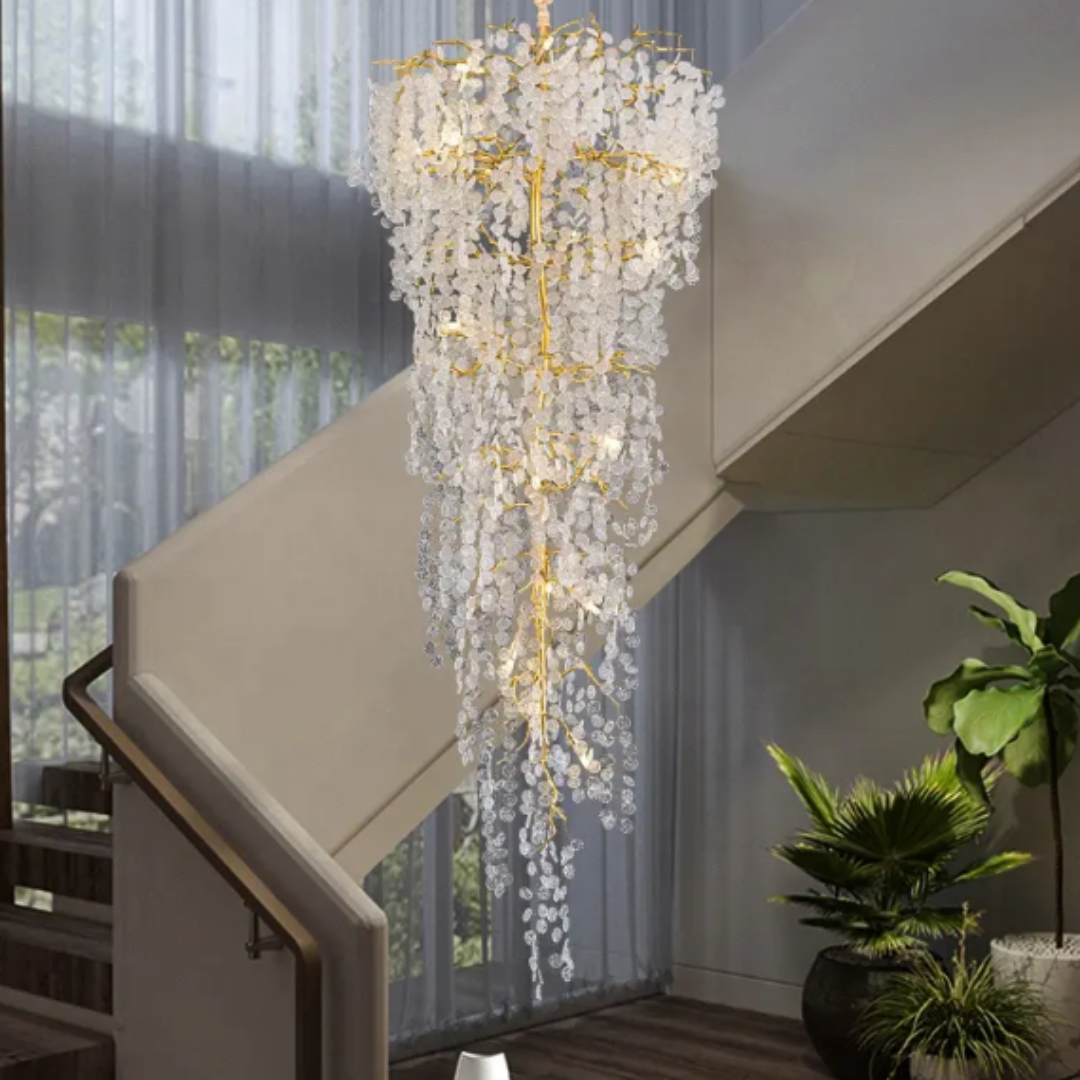 Lustre dilice cristal grand model – lumdeco
